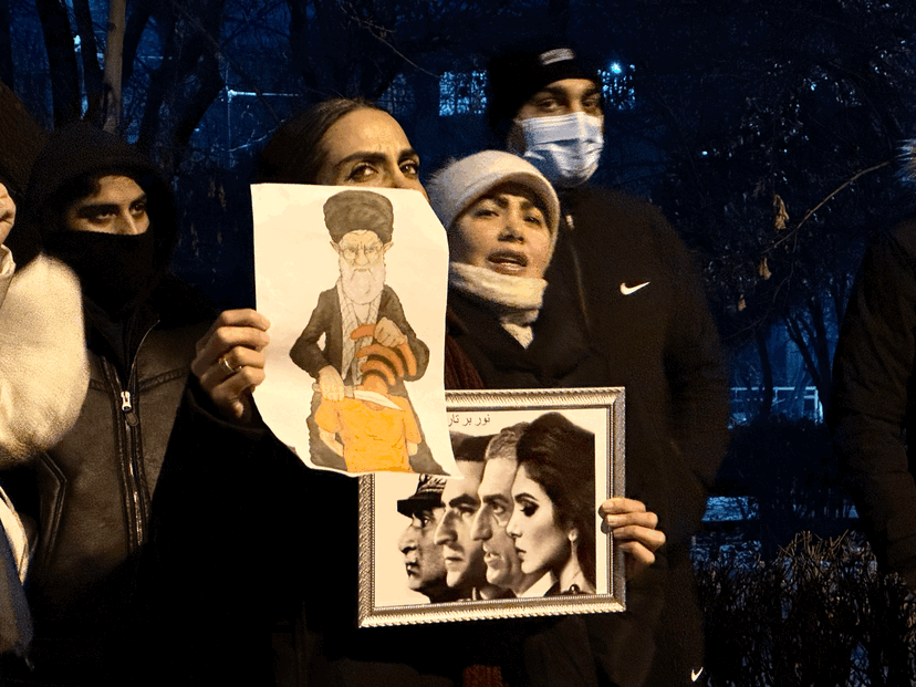 Iranians protesters claim continued pressure from Armenian government